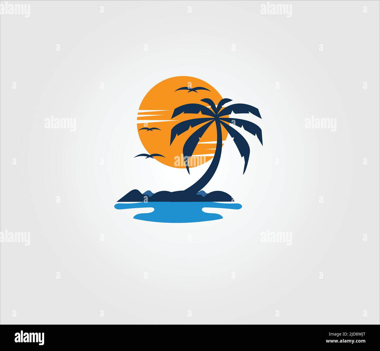 Vintage beach hotel sign Stock Vector Images - Alamy