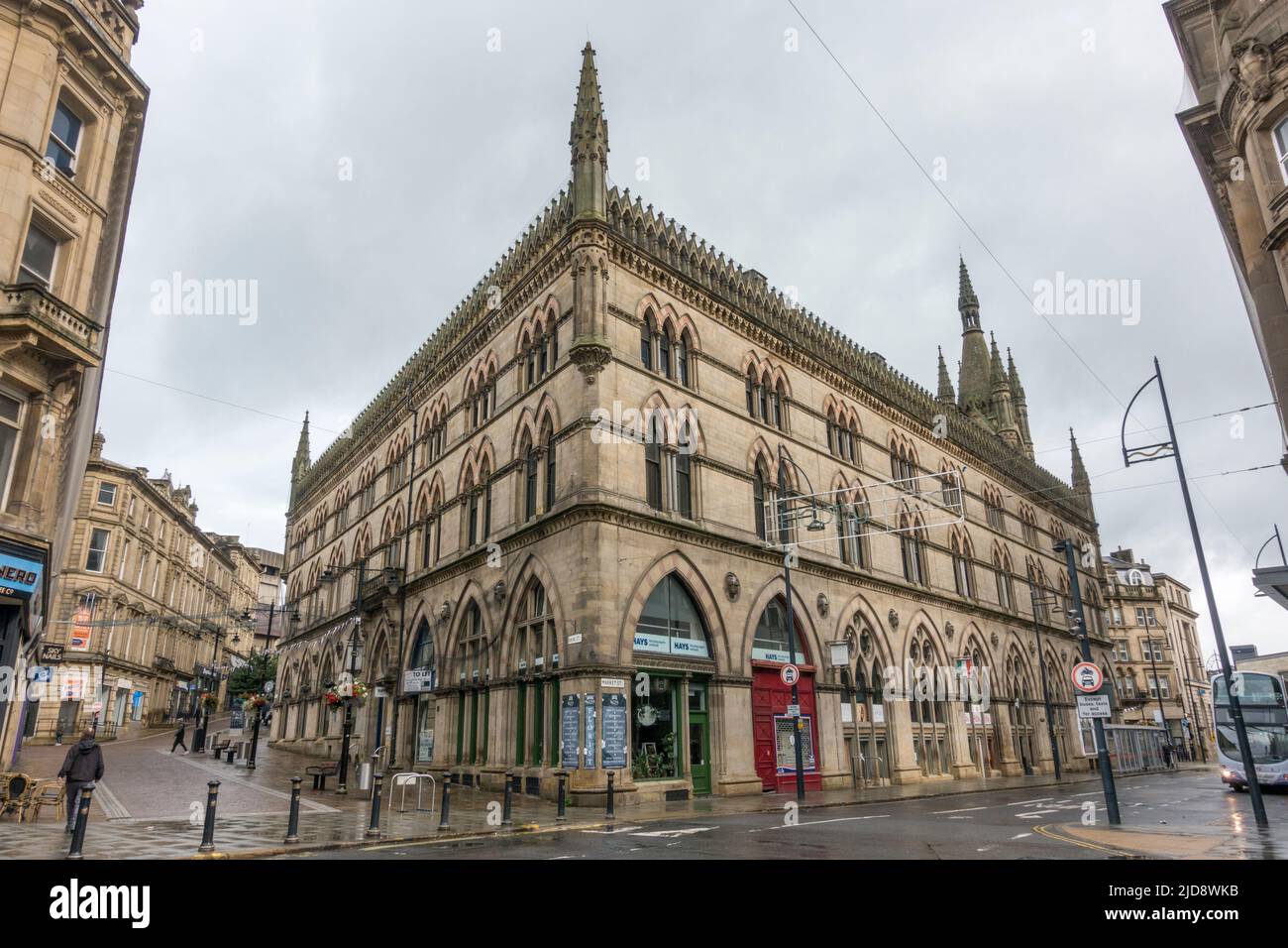 Typical Victorian stone building in the city centre of in Bradford ... Typical Victorian stone building in the city centre of in Bradford ...