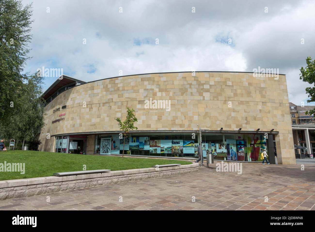 The City Library on Centenary Square in Bradford, West Yorkshire ...