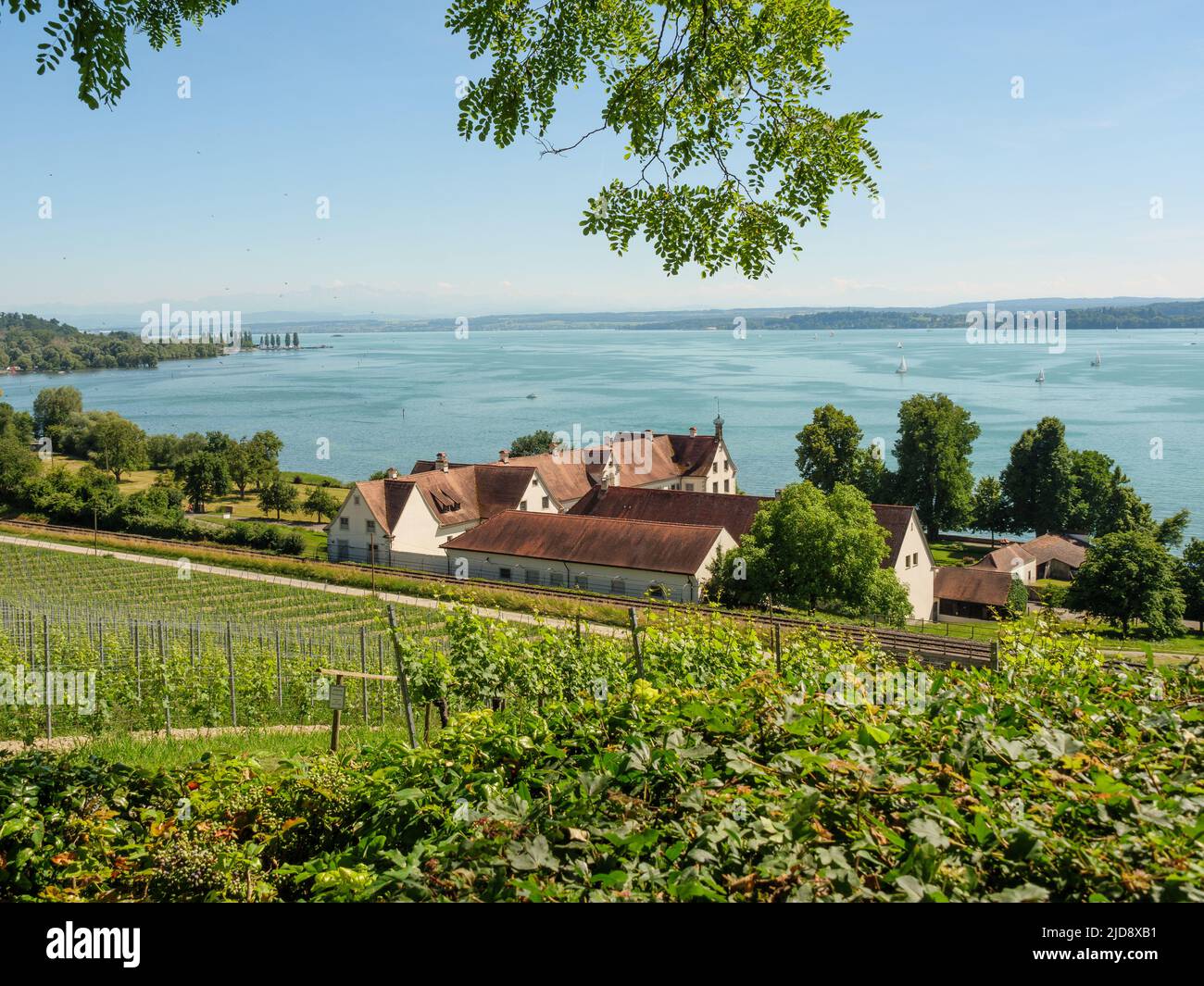 Meersburg at the lake constance in germany Stock Photo - Alamy