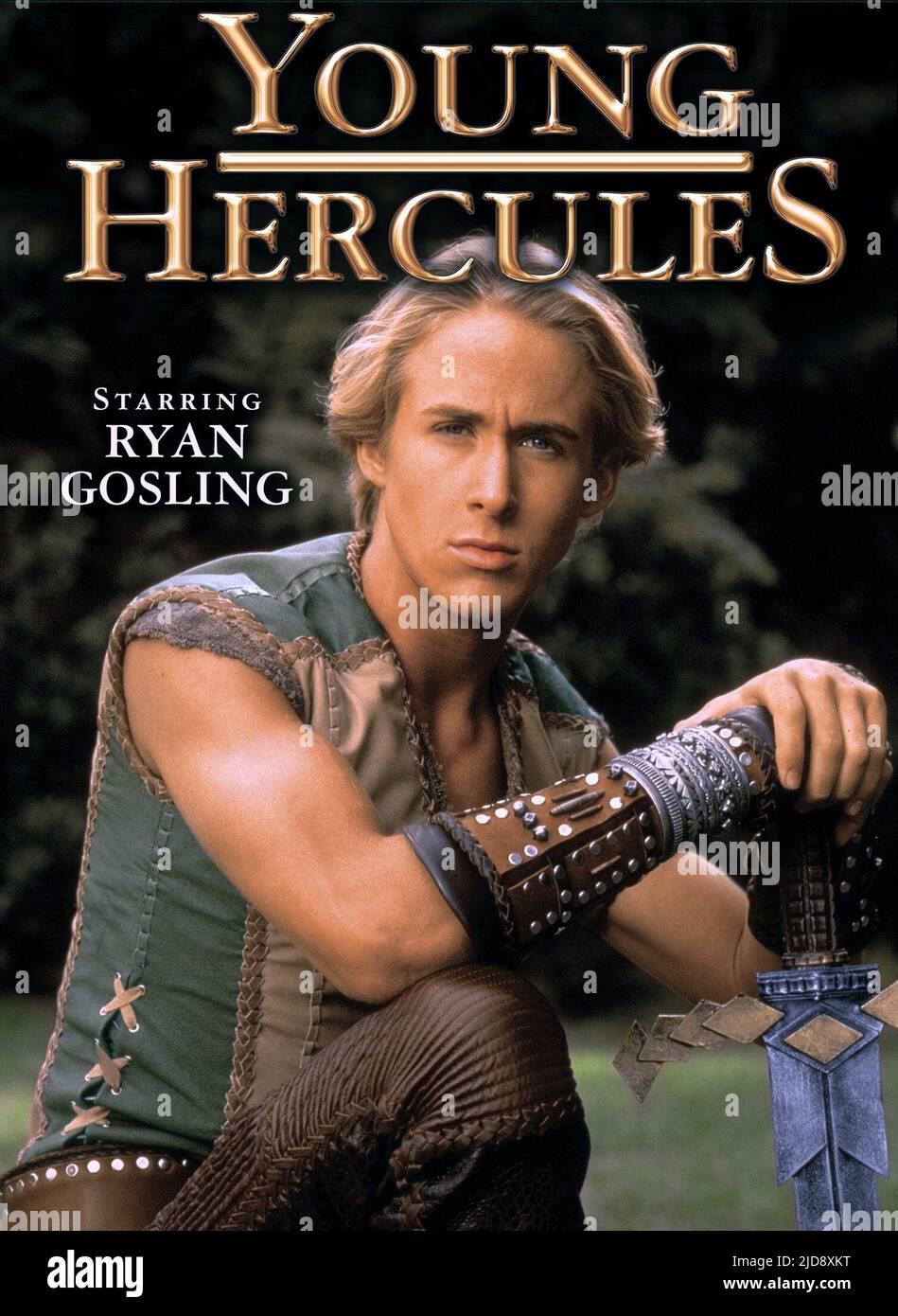 RYAN GOSLING POSTER, YOUNG HERCULES, 1998 Stock Photo - Alamy