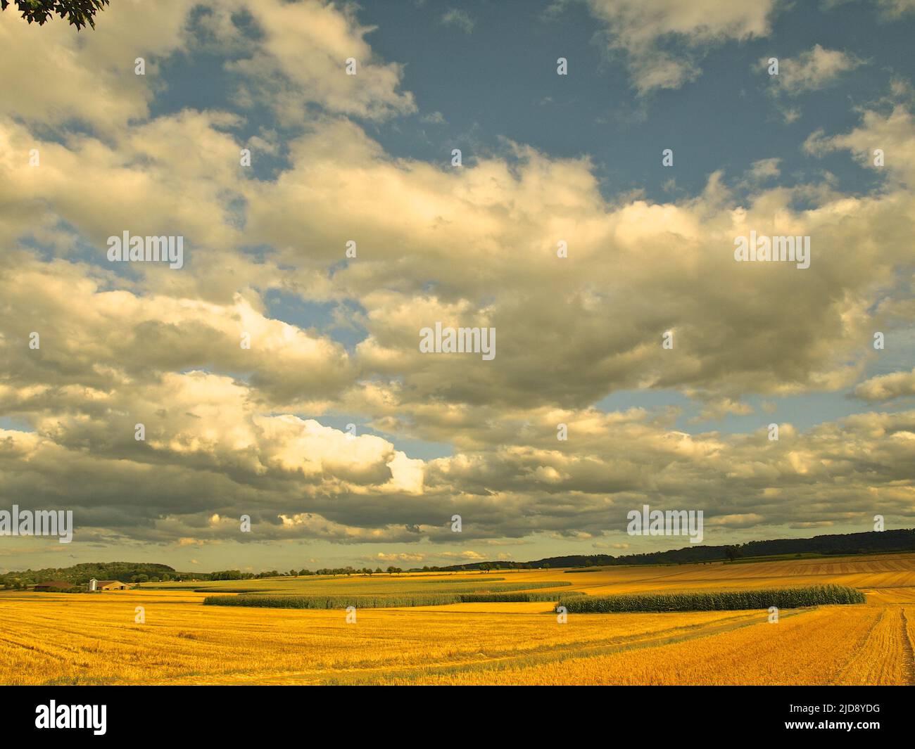 Wide angle panoramic view countryside hi-res stock photography and ...