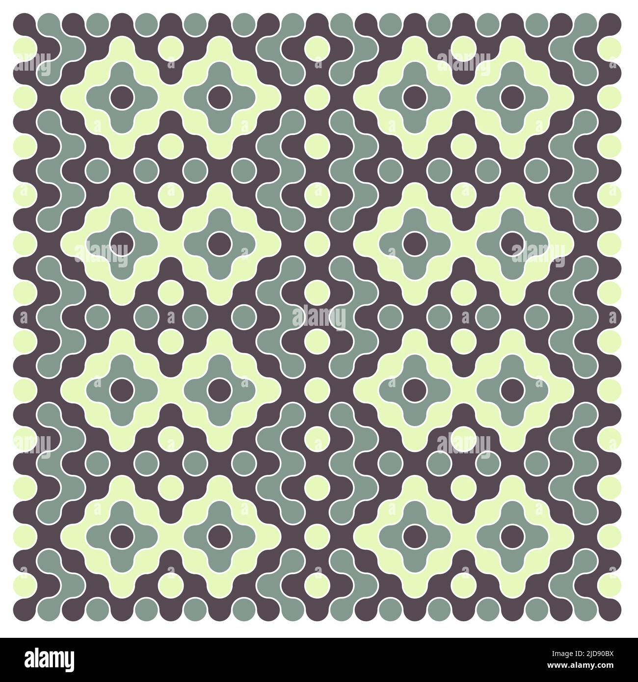 Random color rounded truchet tiling illustration Stock Vector Image ...