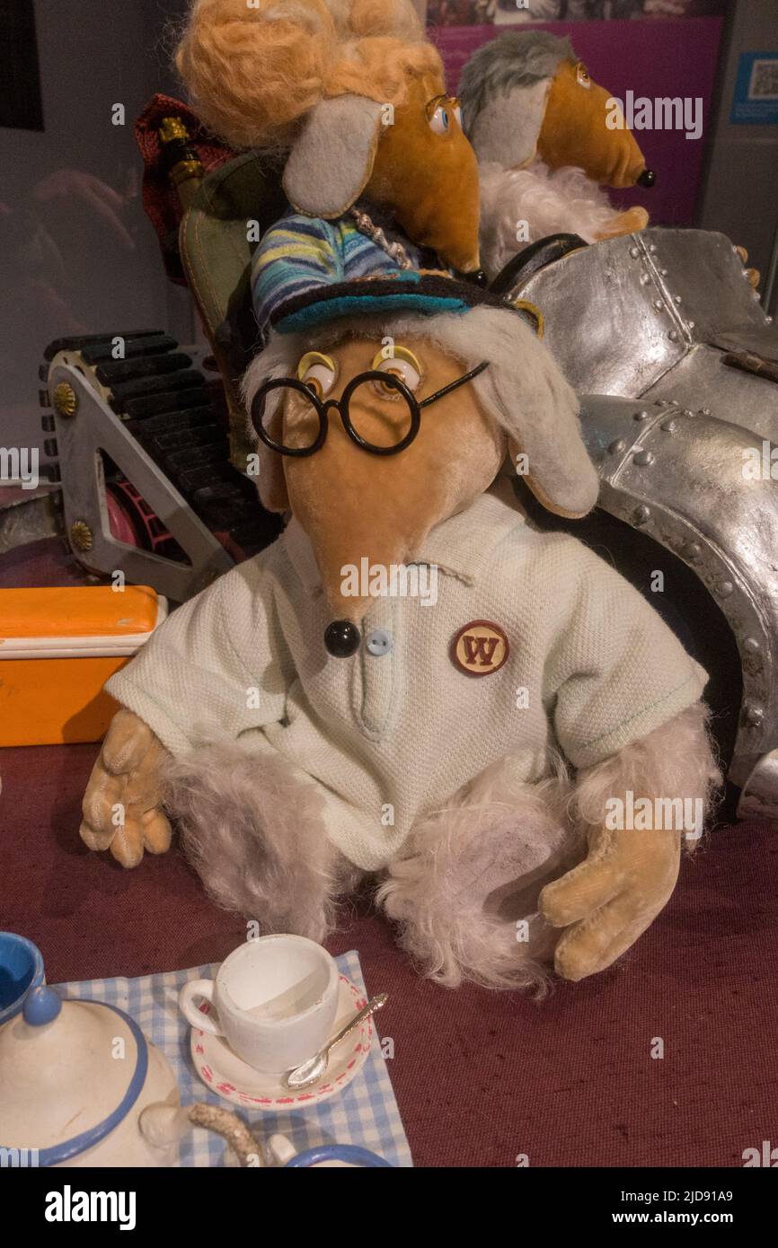 'Wellington', one of the Wombles of Wimbledon, a character from the ...