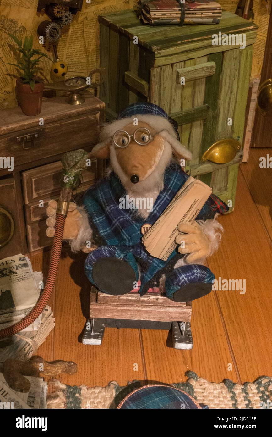 'Great Uncle Bulgaria', one of the Wombles of Wimbledon, a character ...