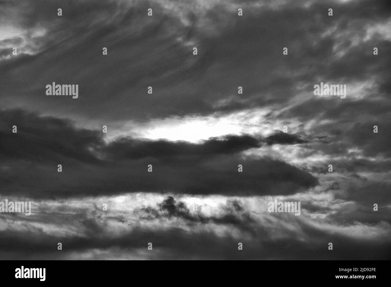 Dramatic clouds Black and White Stock Photos & Images - Alamy