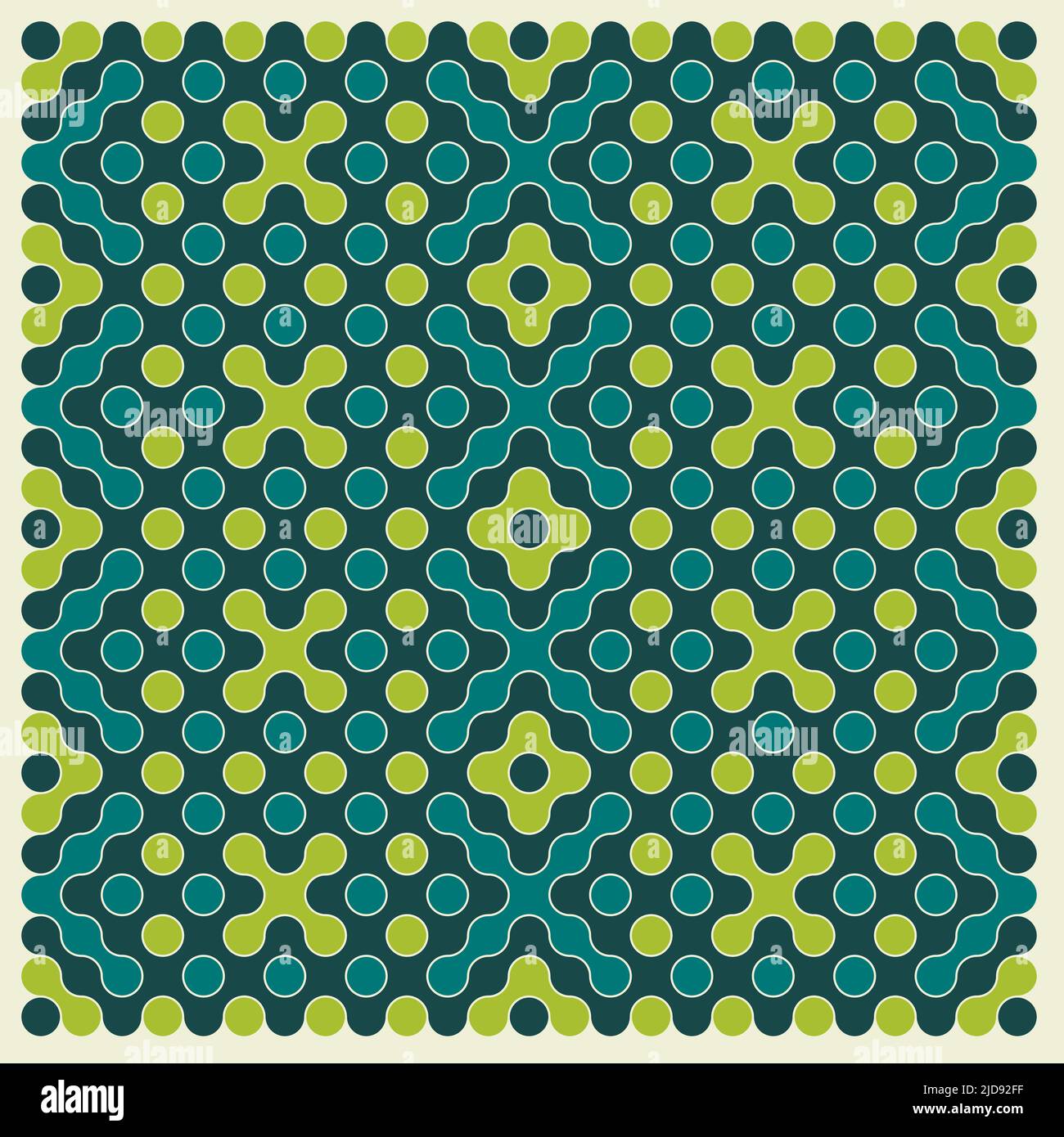 Random color rounded truchet tiling illustration Stock Vector Image ...