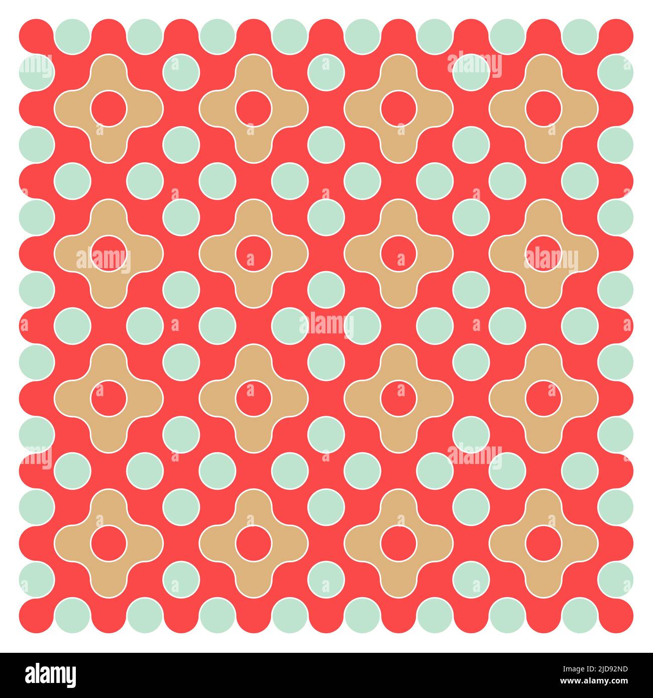 Random color rounded truchet tiling illustration Stock Vector Image ...