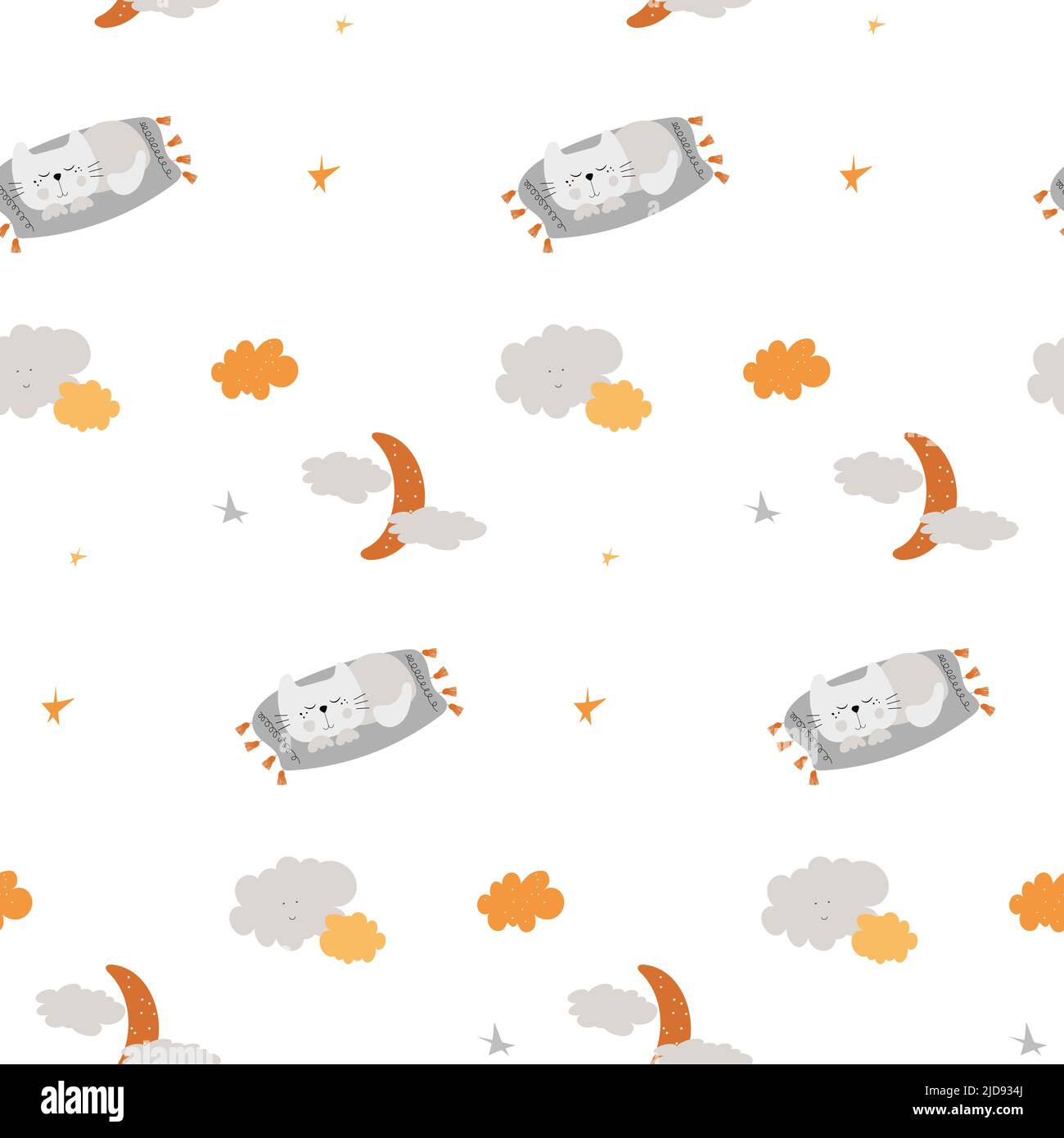 Cat dreaming Cut Out Stock Images & Pictures - Alamy