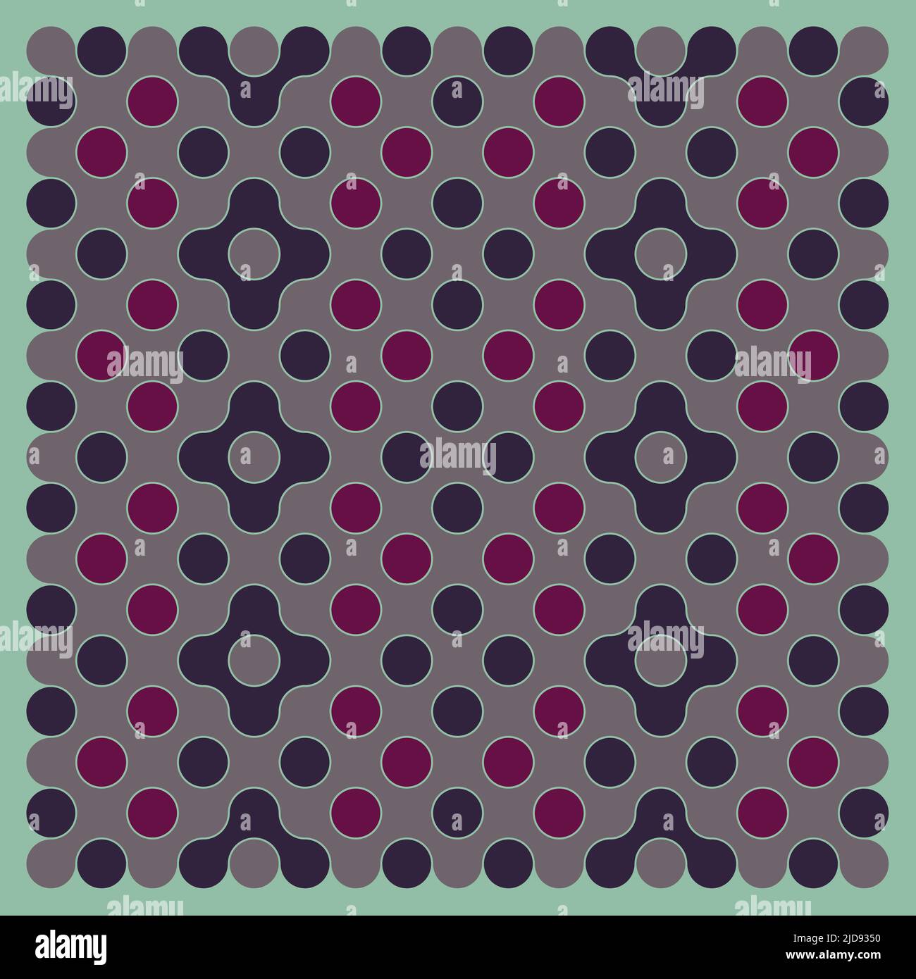 Random color rounded truchet tiling illustration Stock Vector Image ...