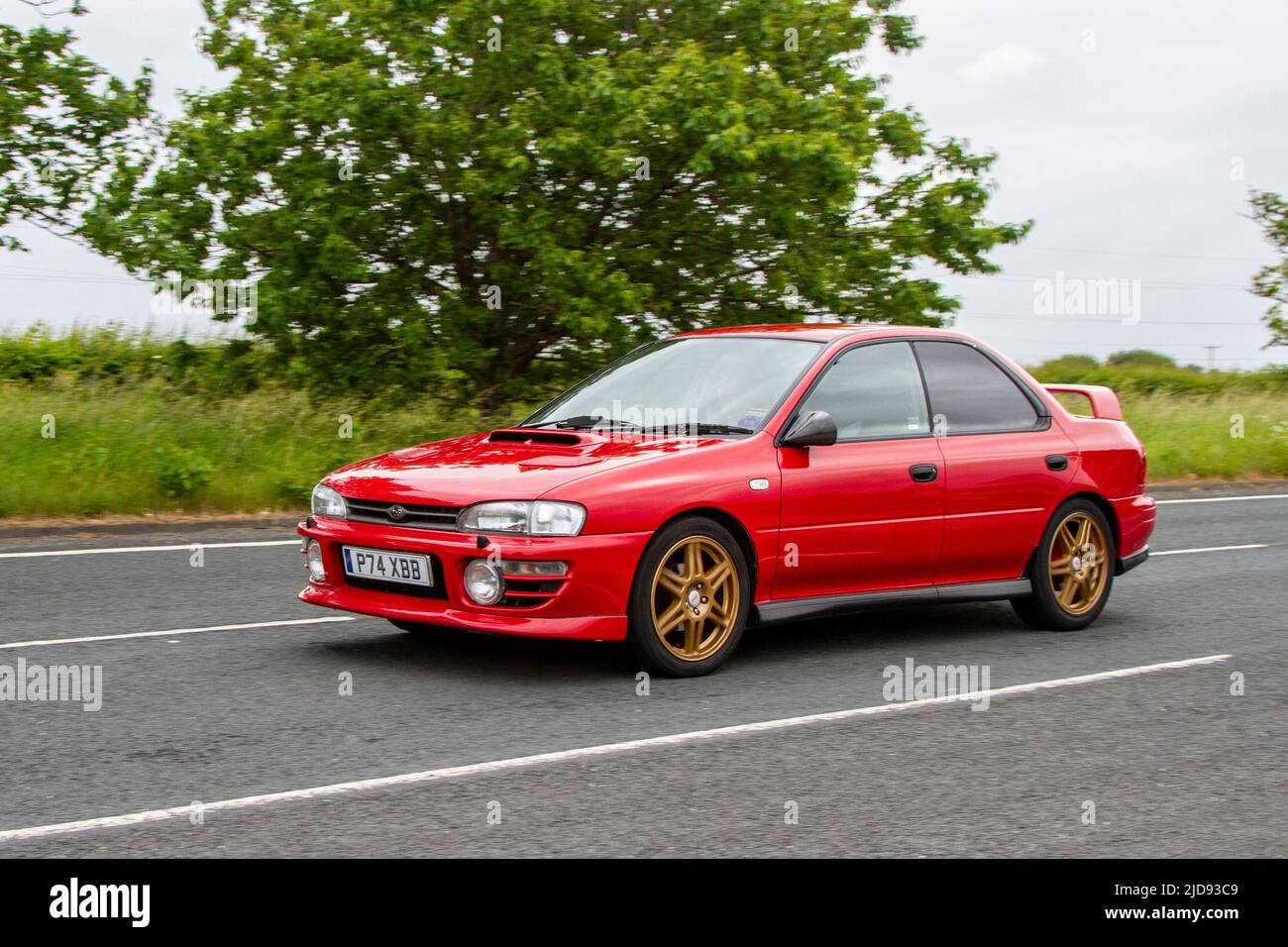 Red hot rally bred car hi-res stock photography and images - Alamy