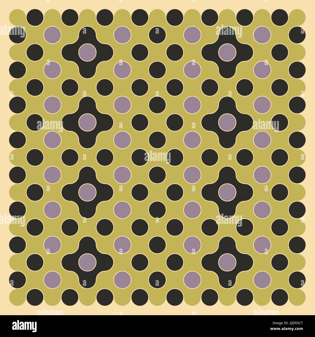 Random color rounded truchet tiling illustration Stock Vector Image ...