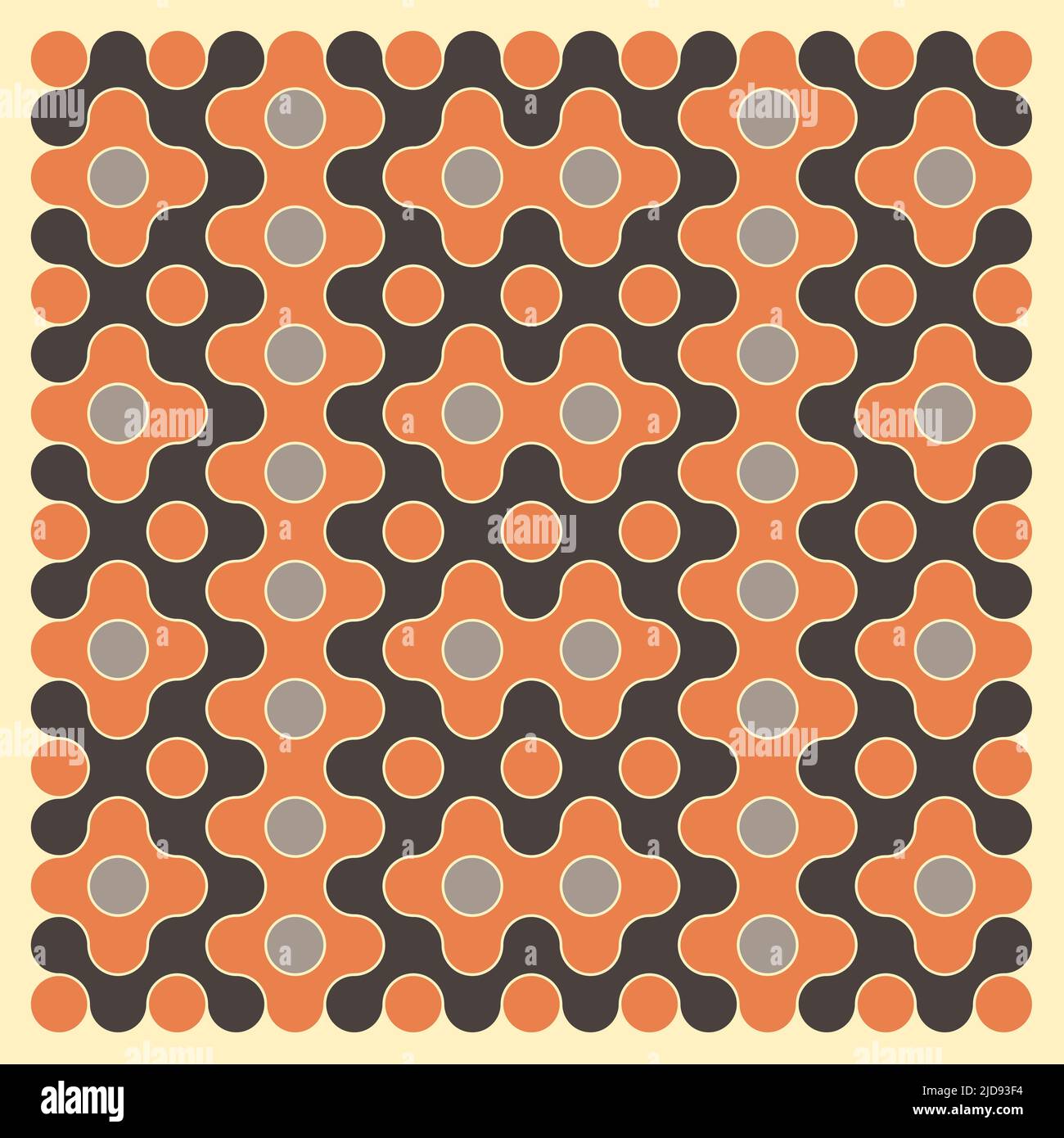 Random color rounded truchet tiling illustration Stock Vector Image ...