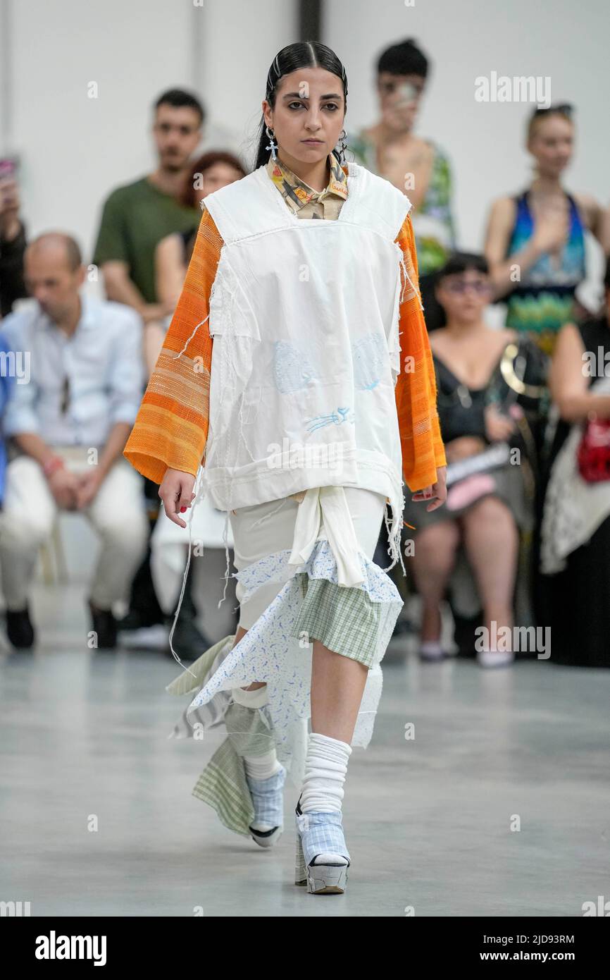 Milan, Italy. 19th June, 2022. Milan, Milan Fashion Week, men's spring ...