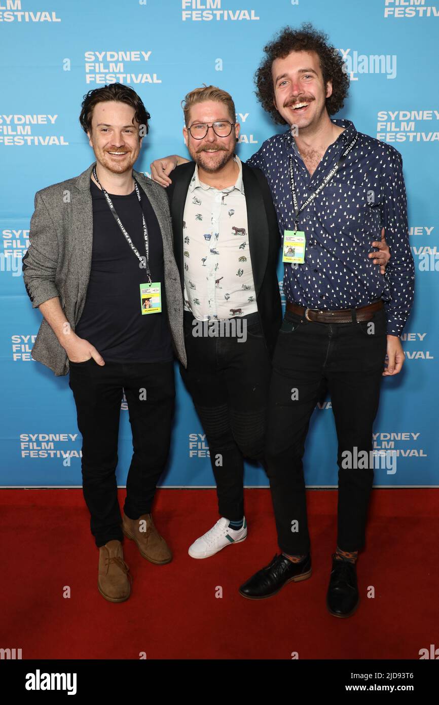 Sydney, Australia. 19th June 2022. Tim Hodgson arrives on the red ...