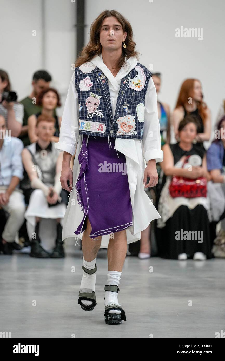 Milan, Italy. 19th June, 2022. Milan, Milan Fashion Week, men's spring ...