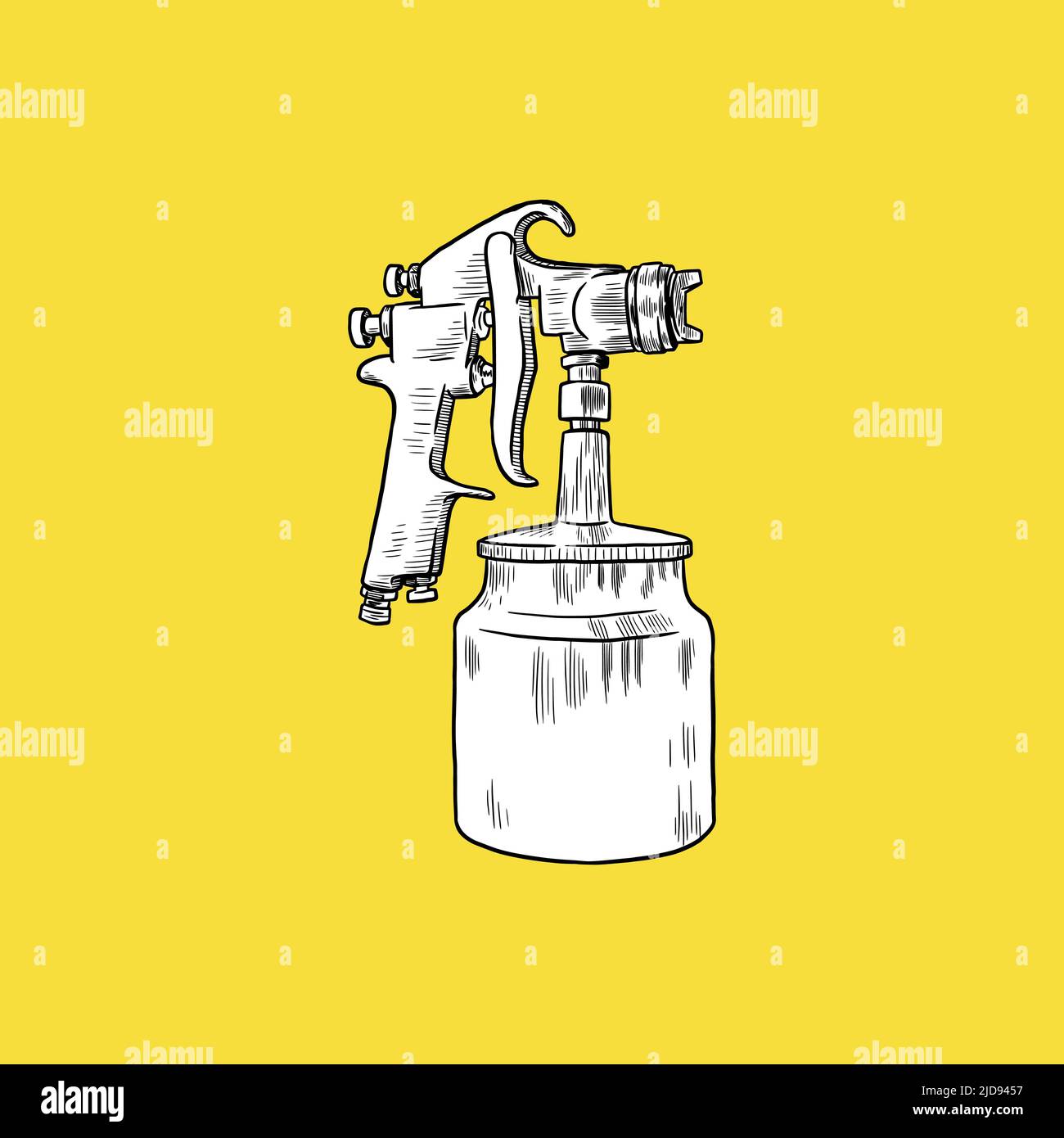 Spray Machine Icon Construction. - vector Stock Vector Image & Art - Alamy
