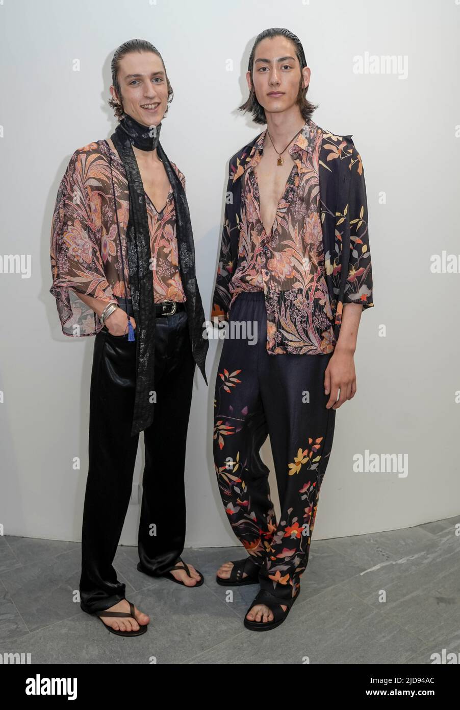 Milan, Italy. 19th June, 2022. Milan, Milan Fashion Week, men's spring ...