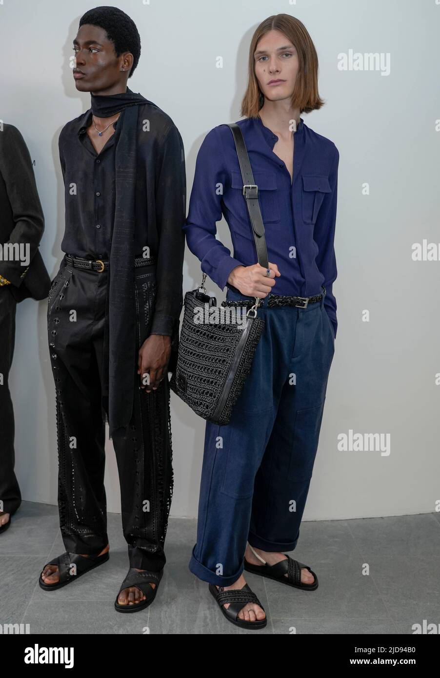 Milan, Italy. 19th June, 2022. Milan, Milan Fashion Week, men's spring ...