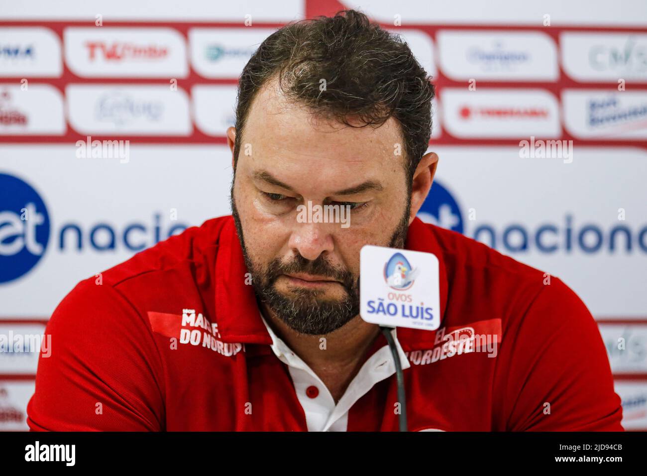 PE - Recife - 06/18/2022 - BRAZILIAN B 2022, NAUTICO X SPORT - Roberto Fernandes coach of ...