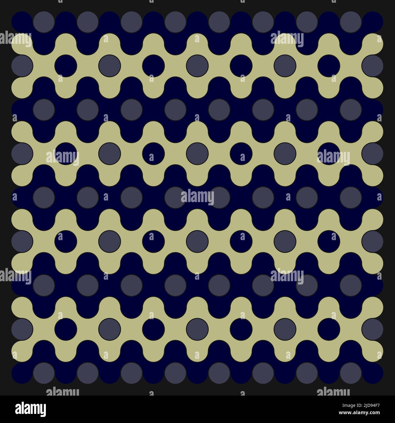 Random color rounded truchet tiling illustration Stock Vector Image ...