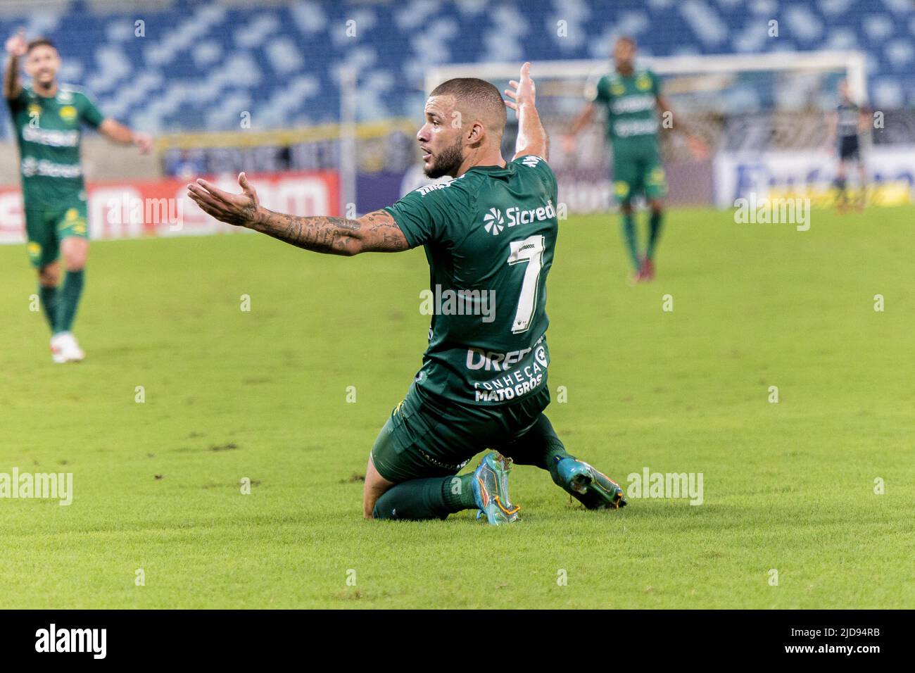CUIABÁ, MT - 18.06.2022: CUIABÁ SAF MT X CEARÁ CE - Cuiabá faced this Saturday night (18), Ceará ...
