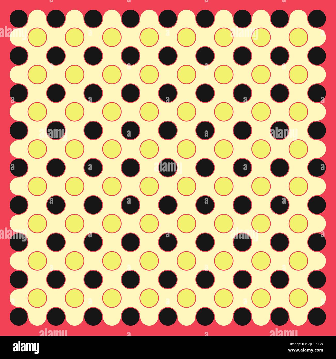 Random color rounded truchet tiling illustration Stock Vector Image ...