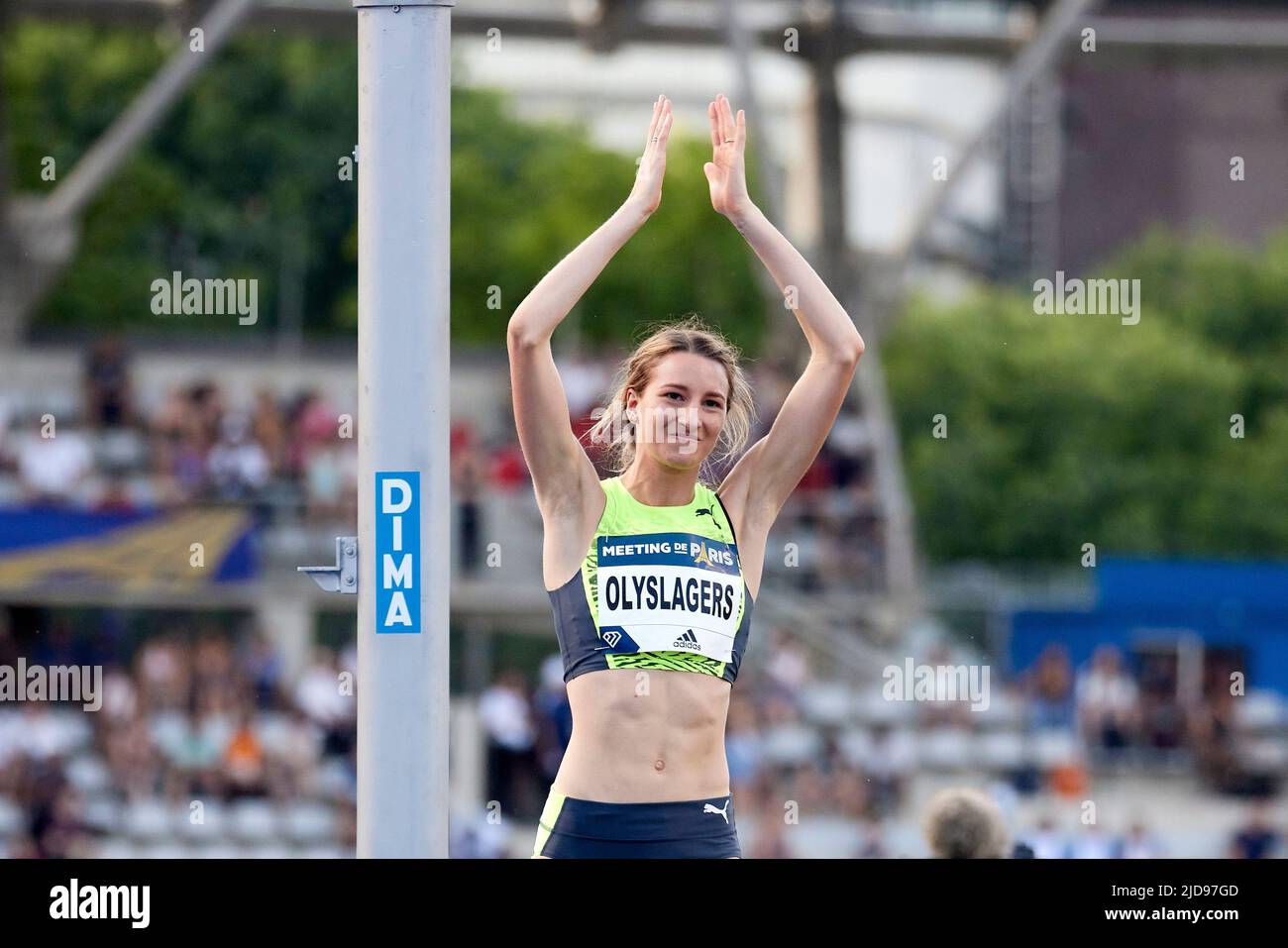 Nicola OLYSLAGERS (AUS) during the Wanda Diamond League 2022, Meeting ...