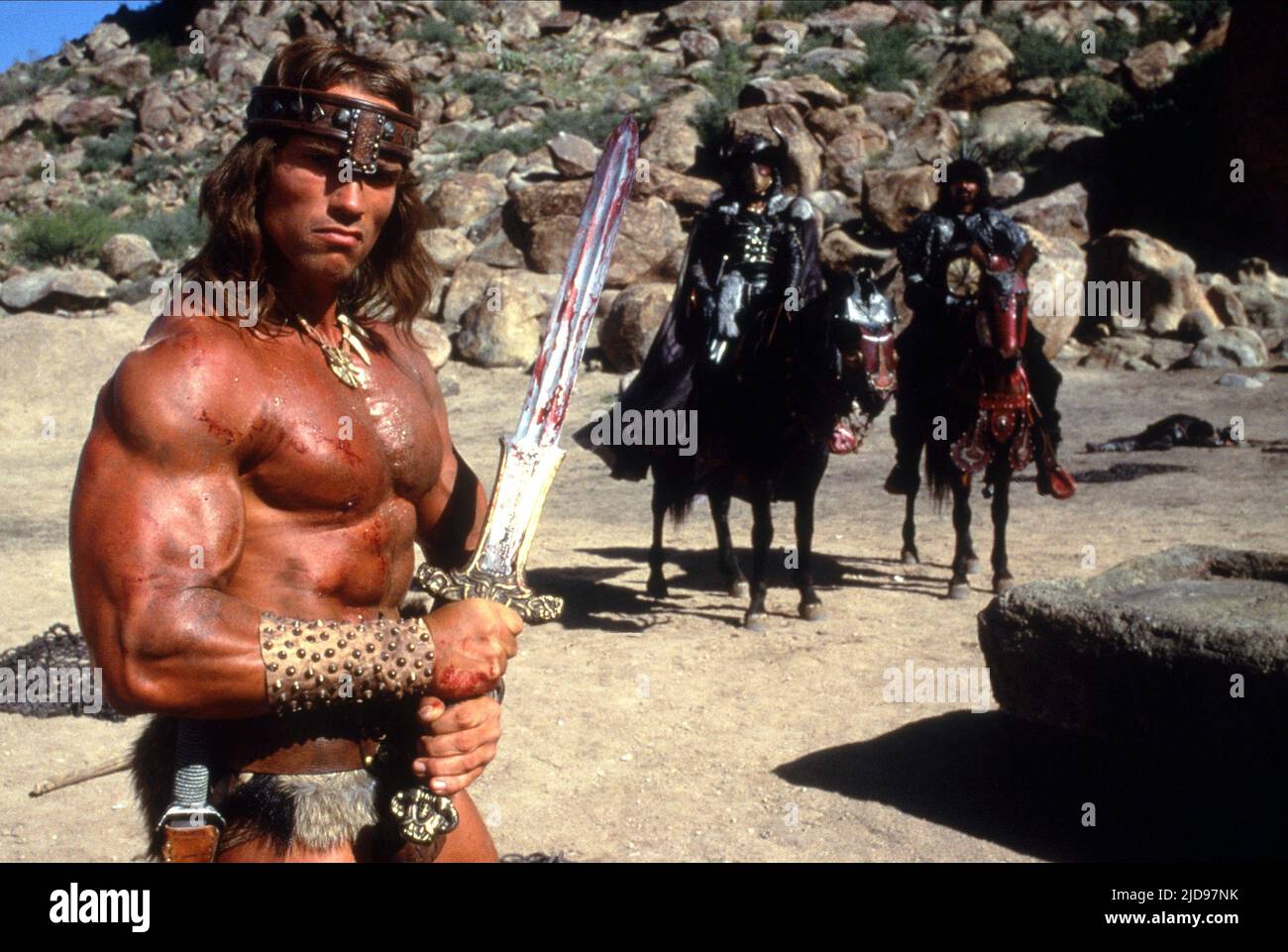 ARNOLD SCHWARZENEGGER, CONAN THE DESTROYER, 1984 Stock Photo - Alamy