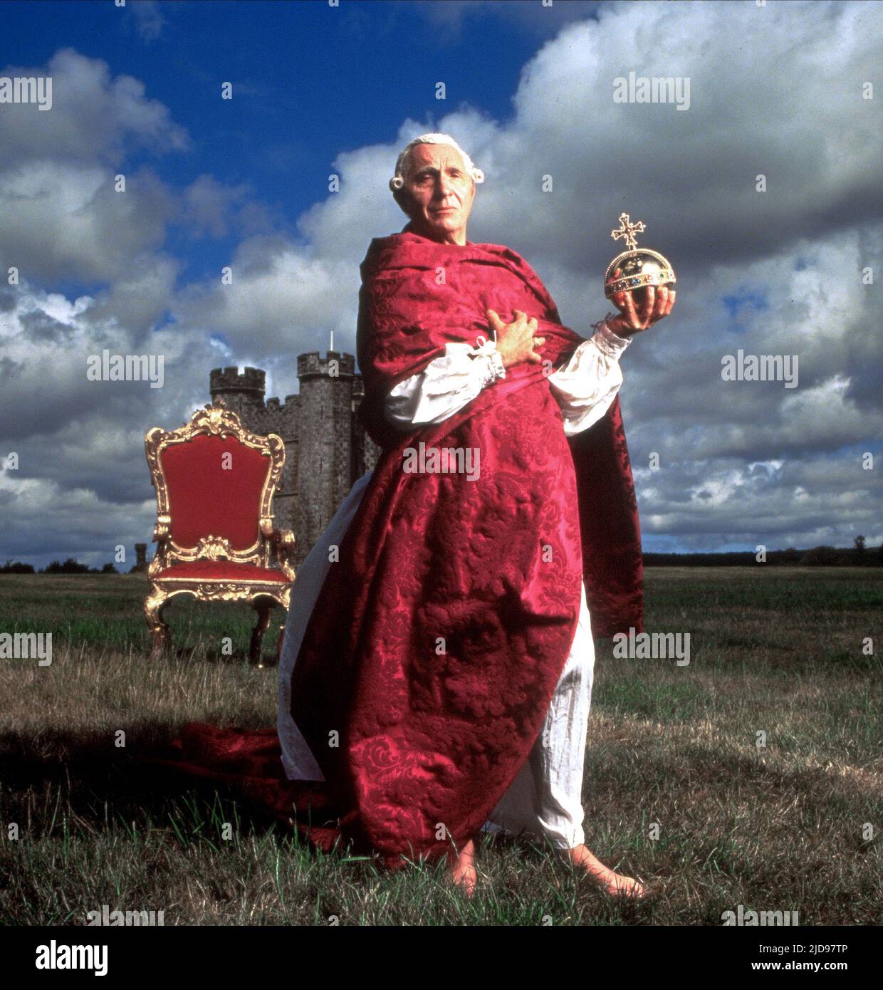 NIGEL HAWTHORNE, THE MADNESS OF KING GEORGE, 1994 Stock Photo - Alamy