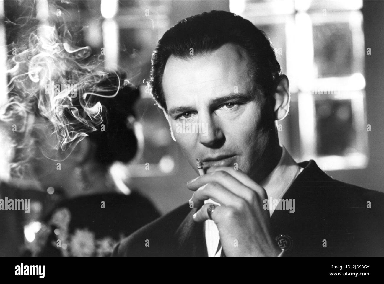 Schindler's list (1993) movie still Black and White Stock Photos ...