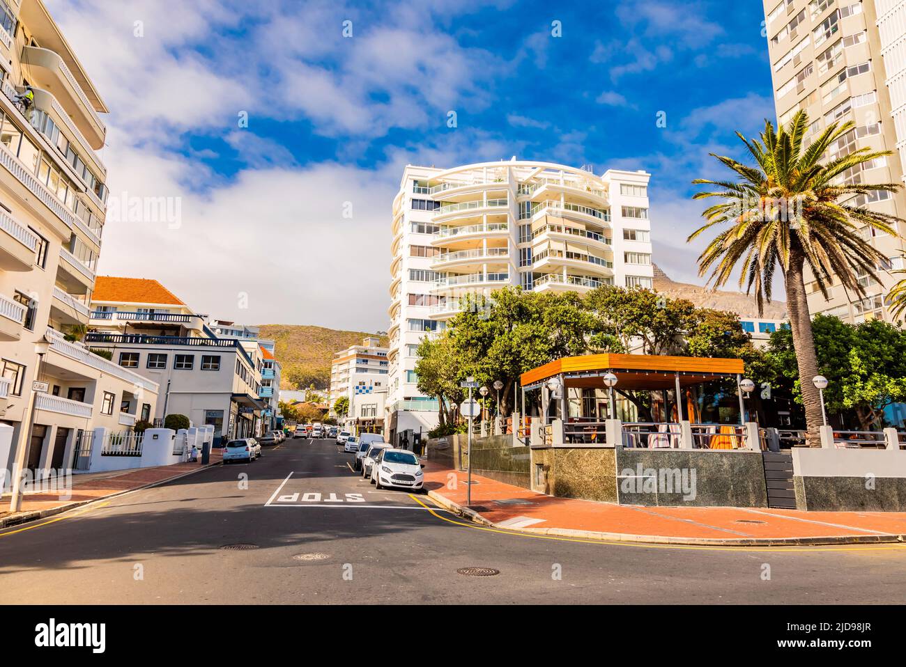 Cape Town, South Africa - May 12, 2022: Cafe Coffee Shop on Sea Point ...