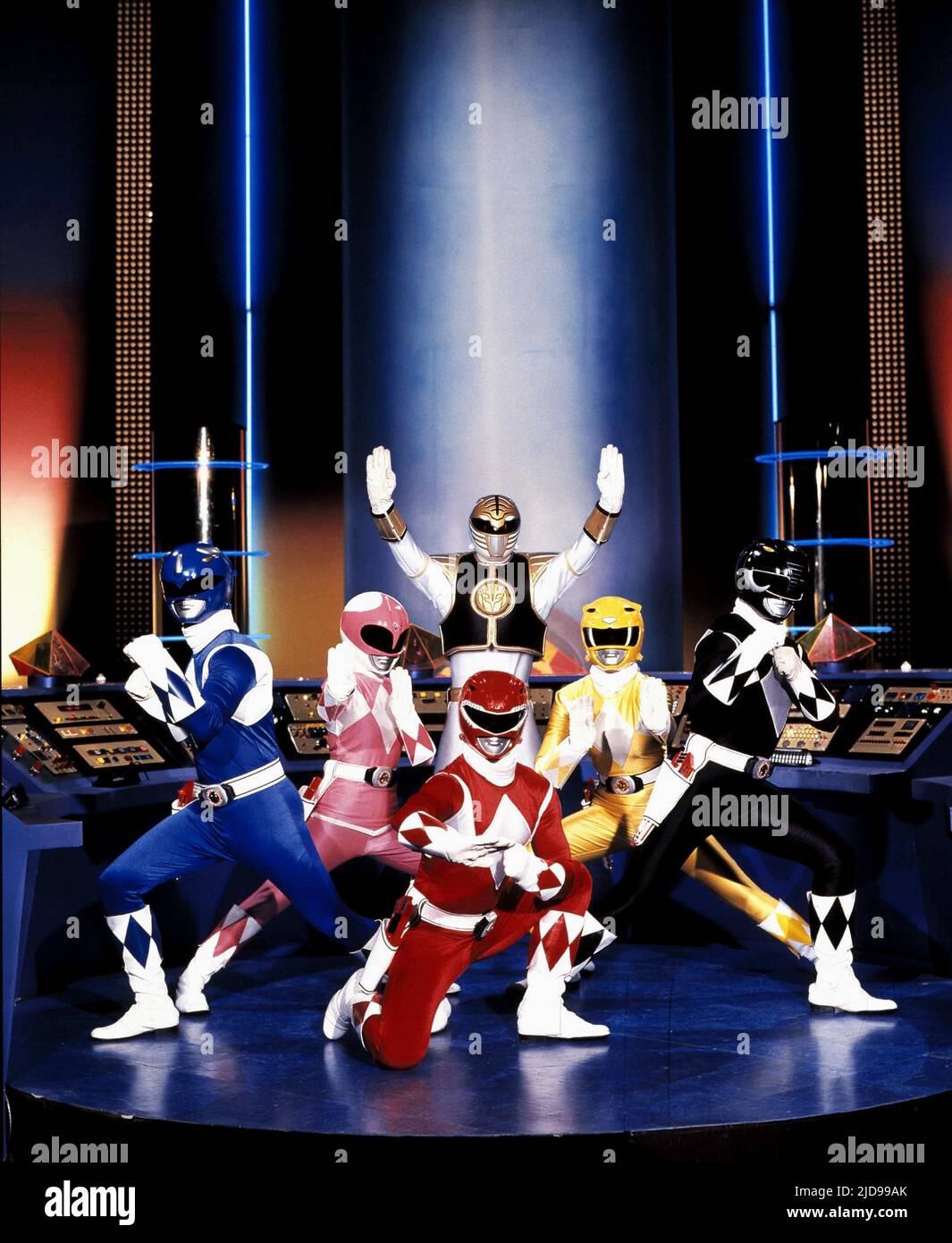 Mighty morphin' power rangers 1993 hi-res stock photography and images ...