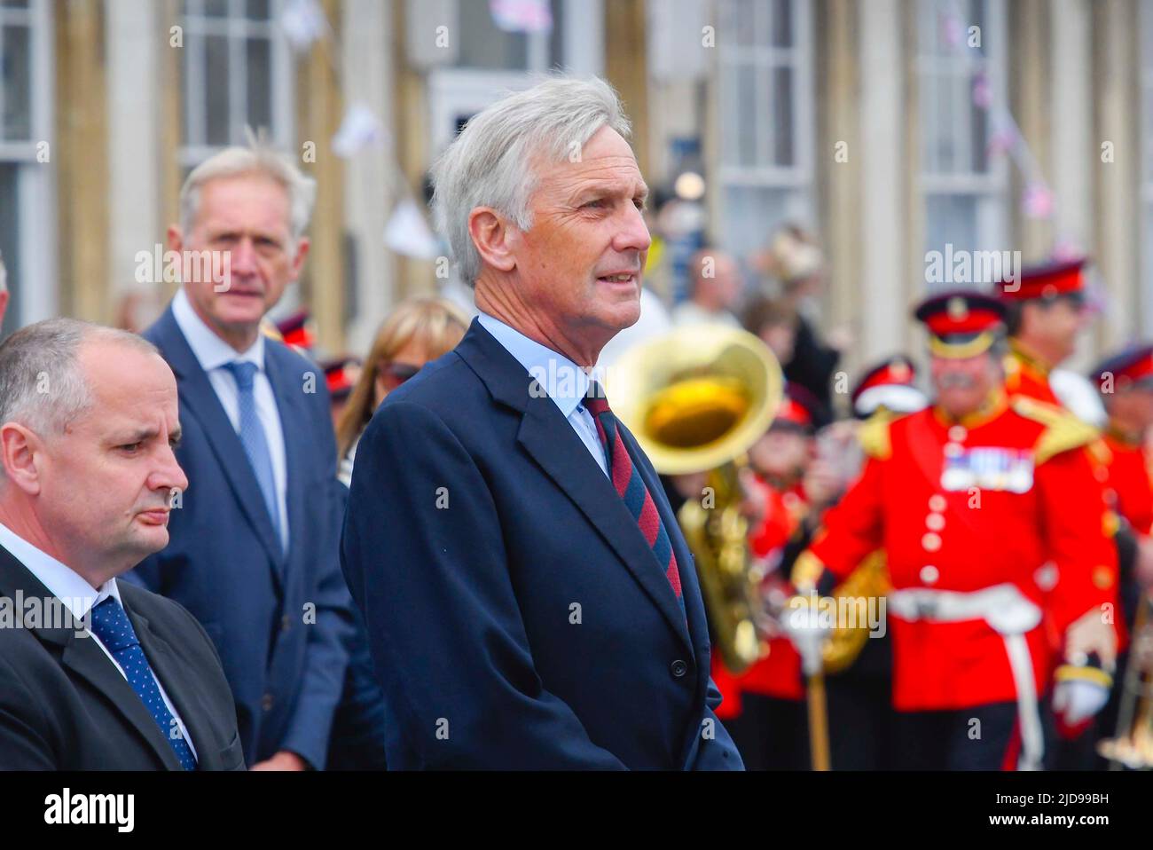 Weymouth, Dorset, UK. 19th June 2022. Richard Drax, Conservative MP for ...