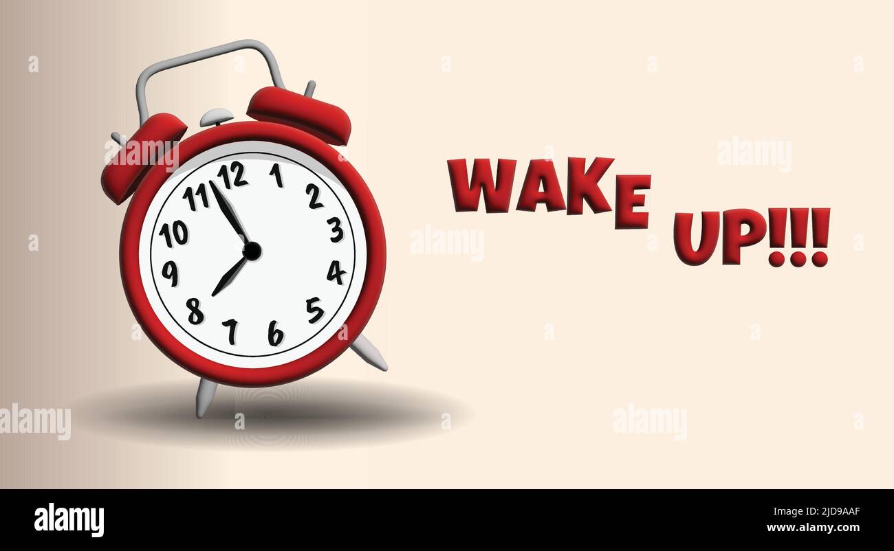 Clock alarm in vector Stock Vector Image & Art - Alamy