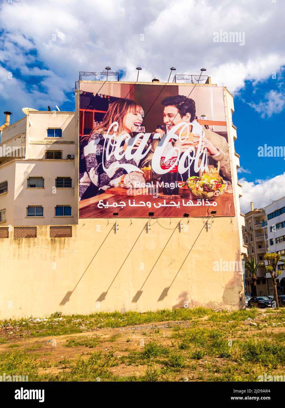 Coca-Cola real magic outdoor wall ad advert campaign advertisement on ...