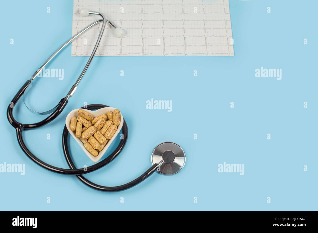 Alternative medicine herbs stethoscope on hi-res stock photography and ...