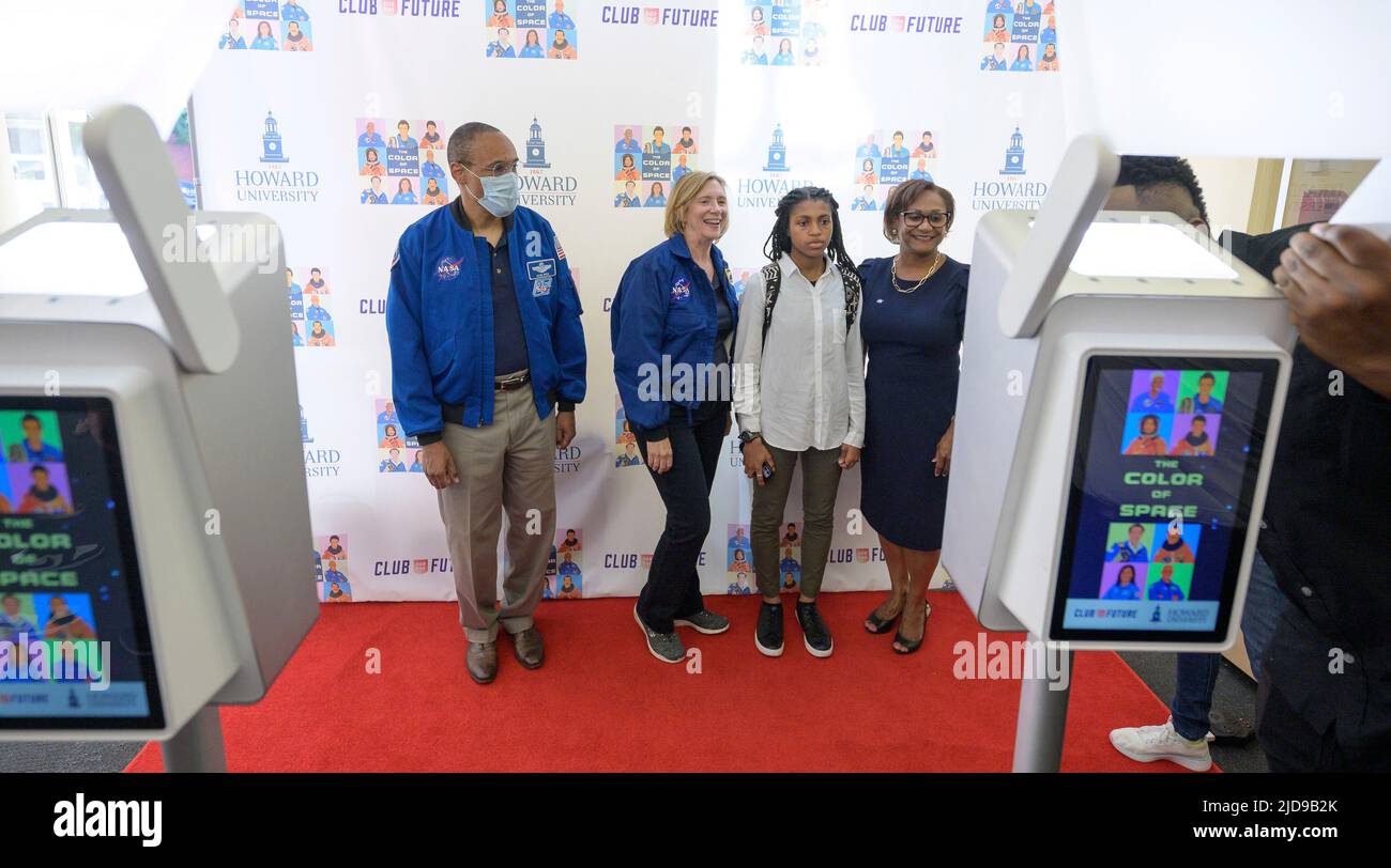 Attendees for the screening the NASA produced documentary The Color of ...