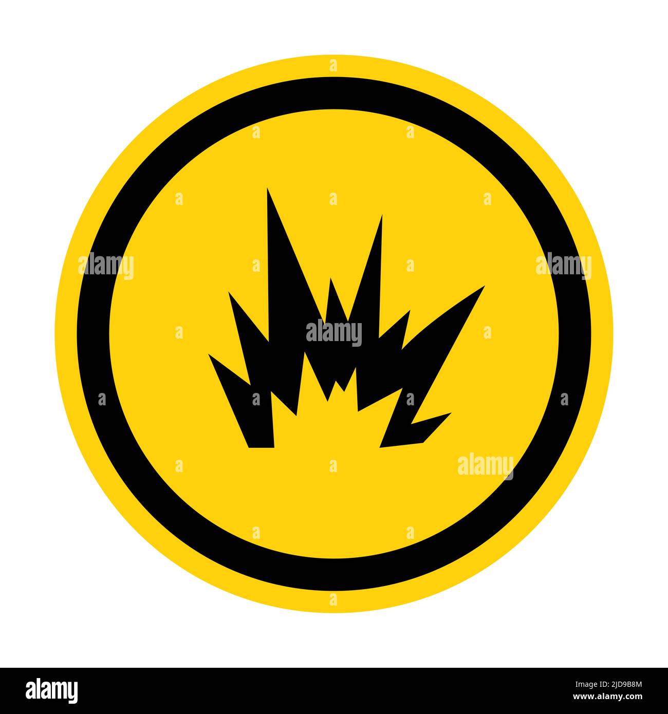 Arc Flash Hazard Symbol Sign, Vector Illustration, Isolate On White ...