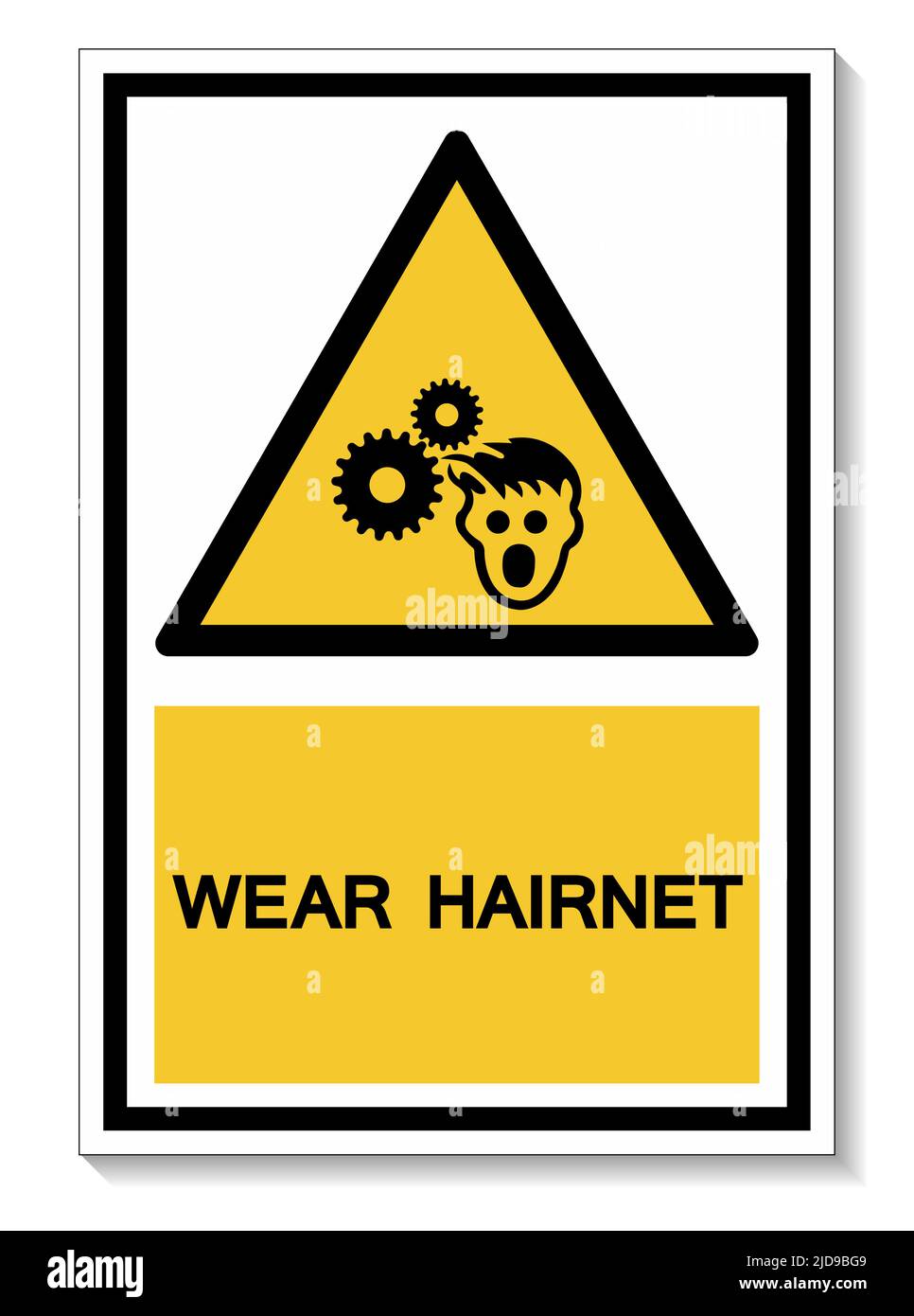 PPE Icon.Wear Hairnet Symbol Sign Isolate On White Background,Vector ...