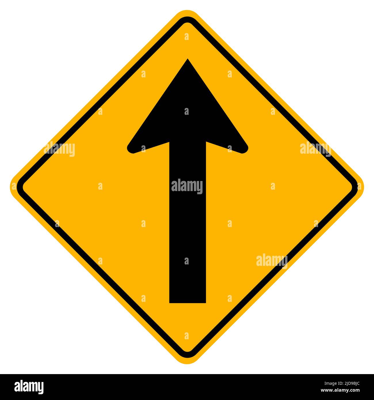 Straight ahead white arrow Stock Vector Images - Alamy