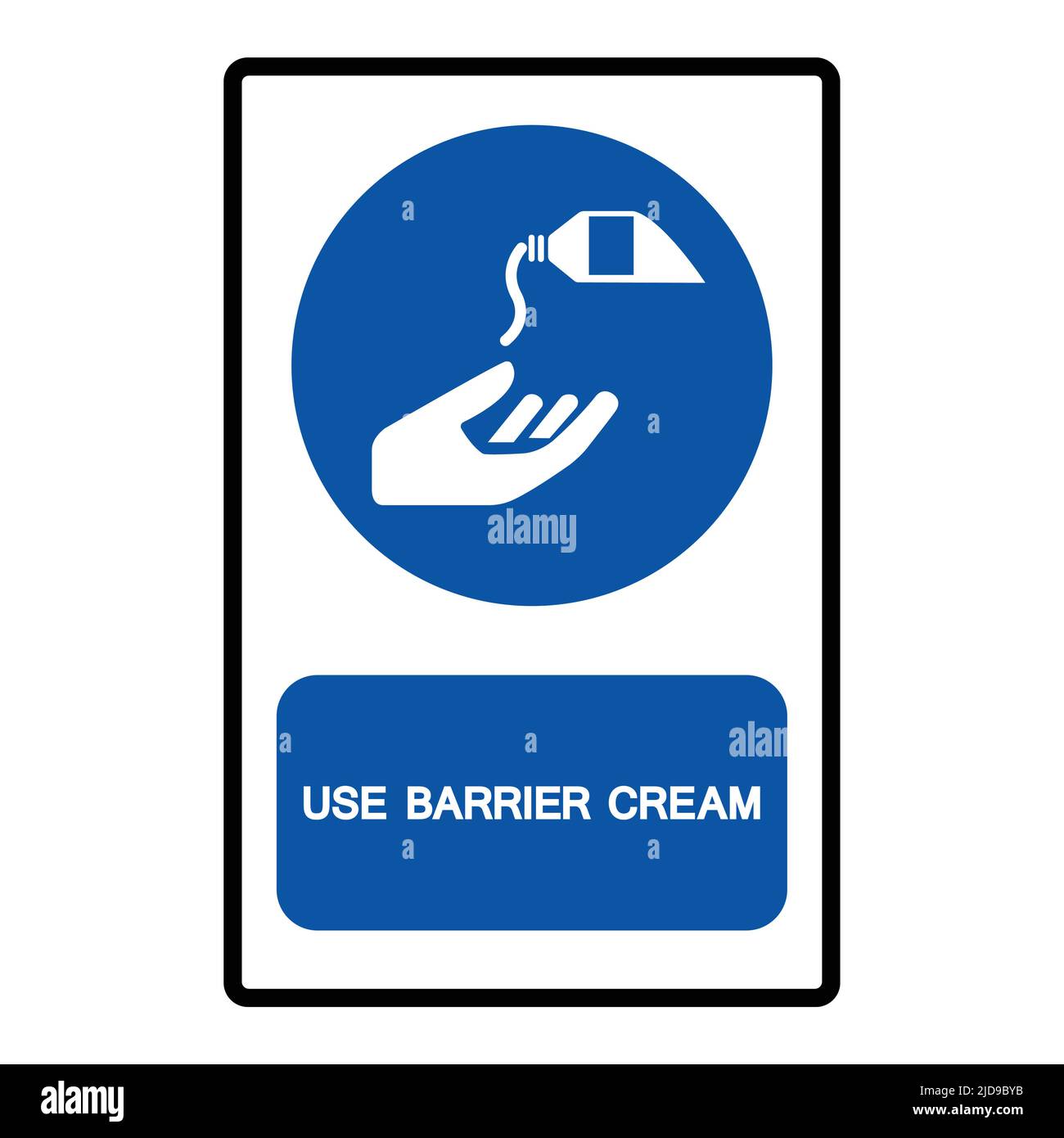 Use Barrier Cream Symbol Sign Isolate on White Background,Vector ...