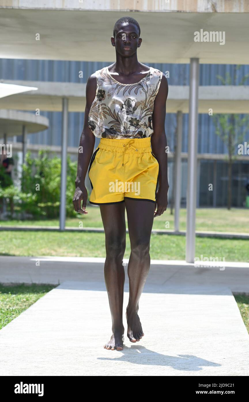 Milan, Italy. 19th June, 2022. Milan, Milan Fashion Week, men's spring ...