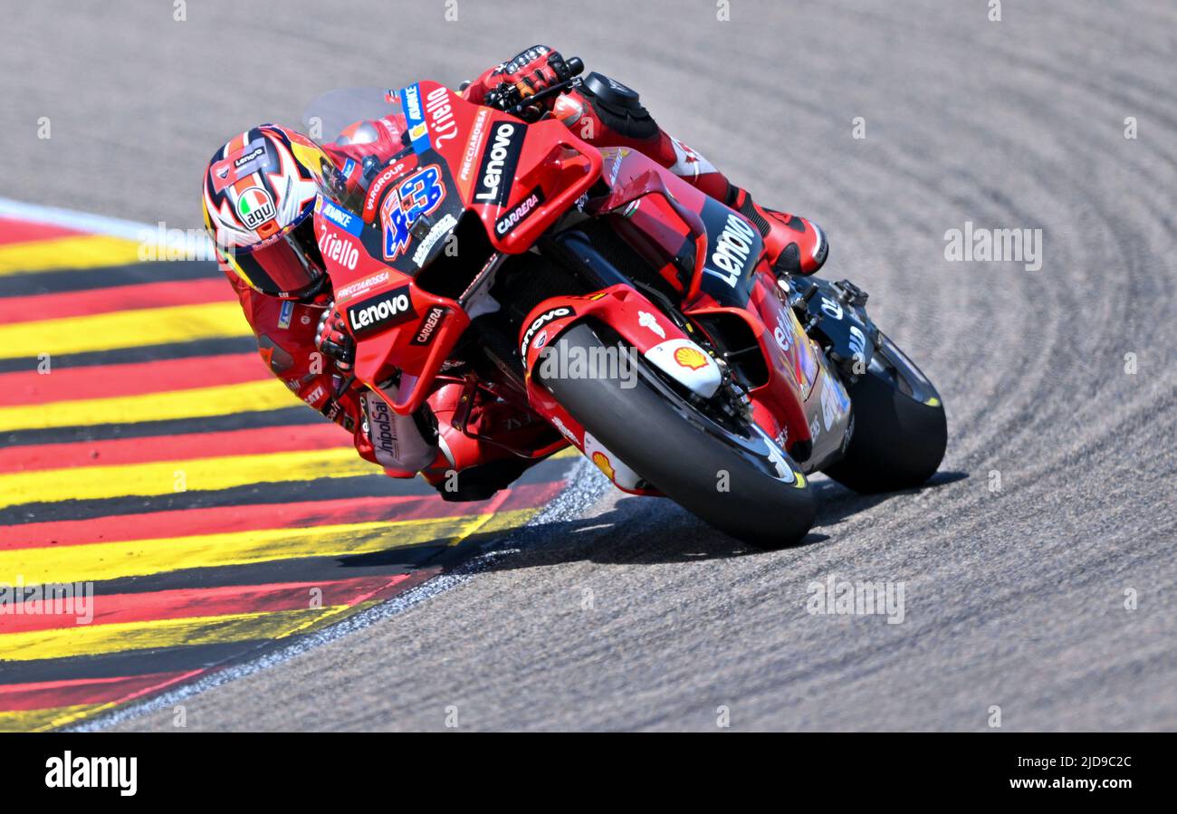 Hohenstein Ernstthal, Germany. 19th June, 2022. Motorsport/Motorcycle ...