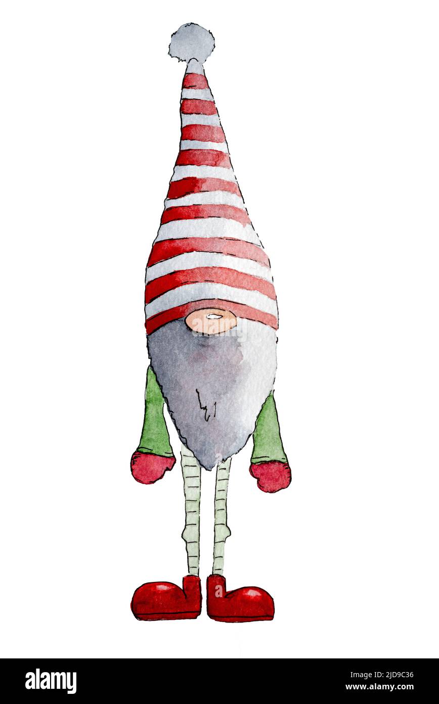 Christmas dwarf drawing hi-res stock photography and images - Alamy