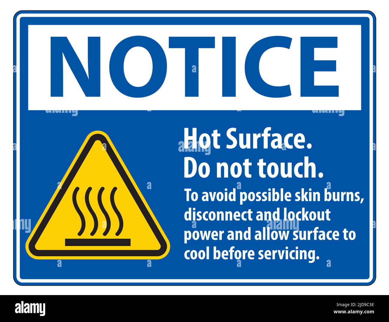 Hot Surface, Do Not Touch, To Avoid Possible Skin Burns, Disconnect And ...