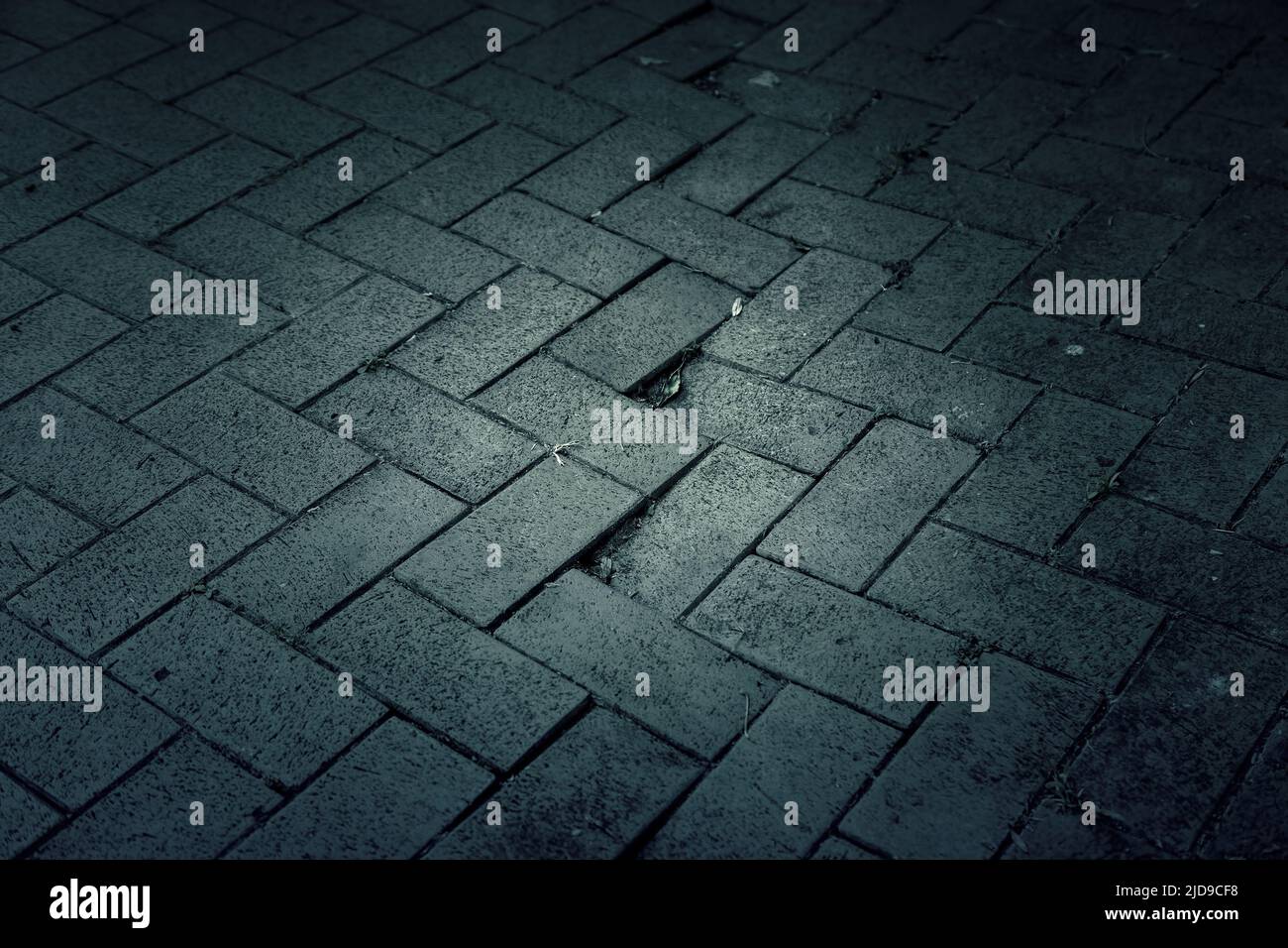 Tiled floor in urban street, construction and architecture Stock Photo ...