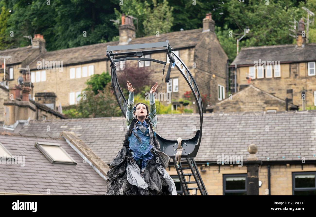 Emily Robertson Performs in CastAway by Highly Sprung, during the ...