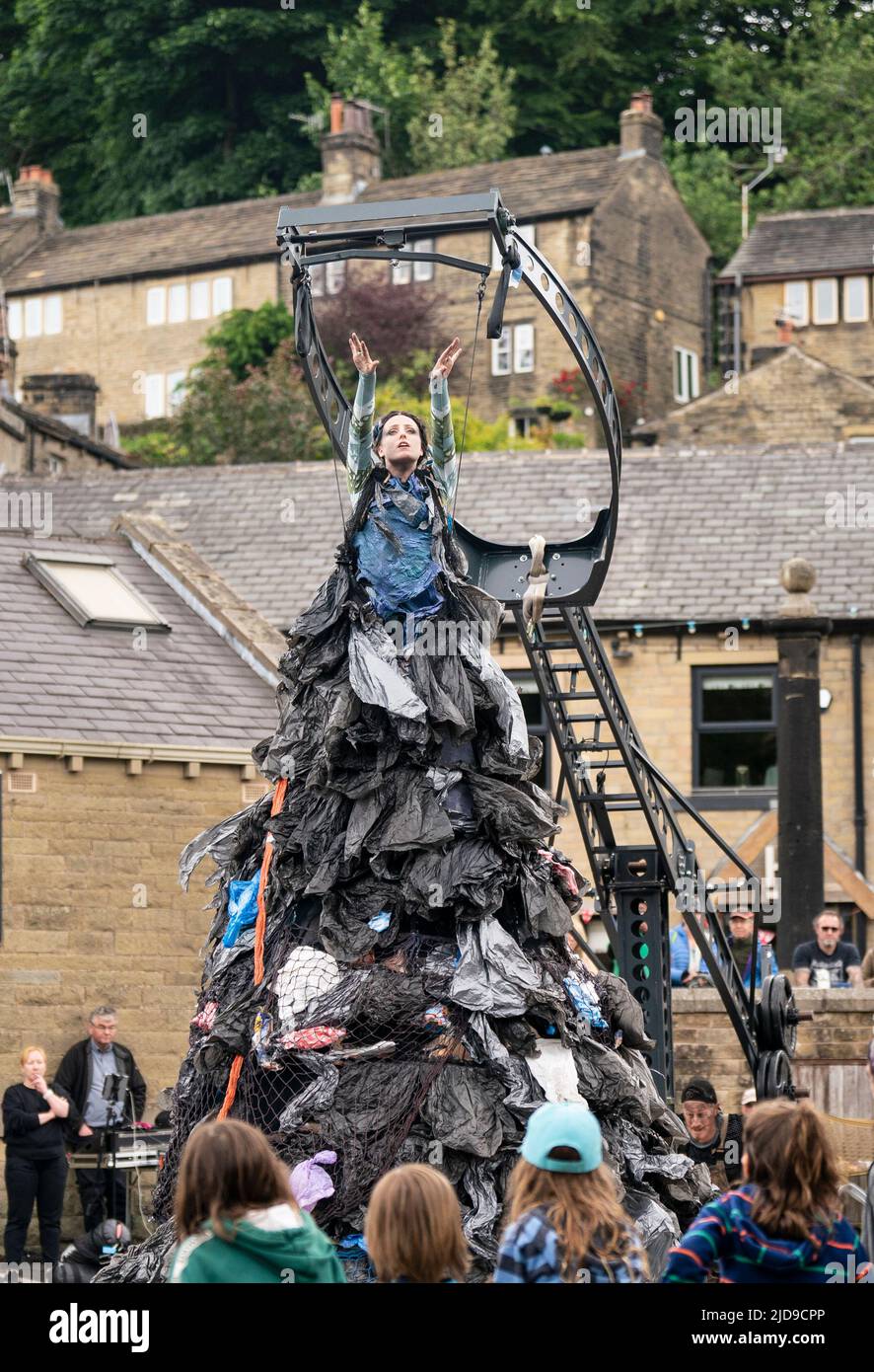 Emily Robertson Performs in CastAway by Highly Sprung, during the ...