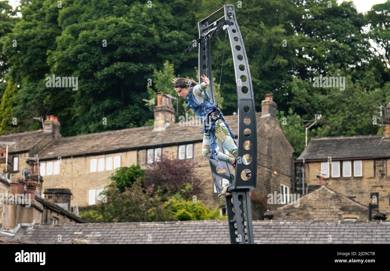 Emily Robertson Performs in CastAway by Highly Sprung, during the ...